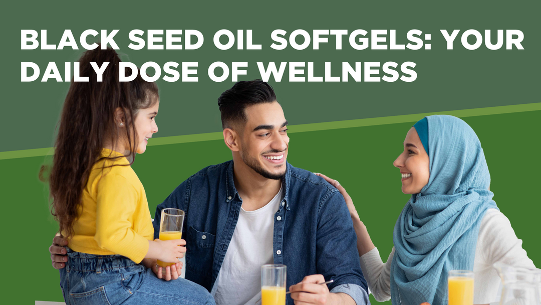 Unlock the Power of Nature with Noor Vitamins Black Seed Oil Softgels