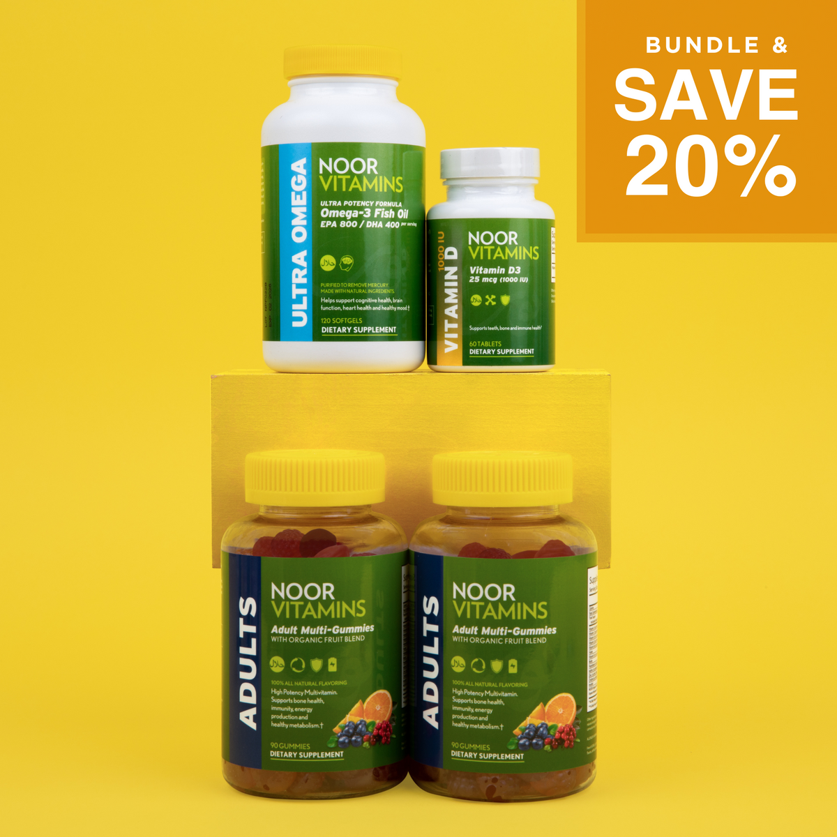 Halal Vitamin Bundle | Noor Vitamins | Halal Vitamins