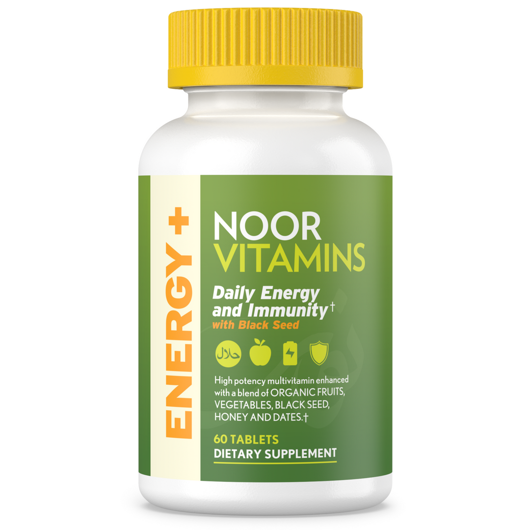Adult Multivitamin for Energy & Immune Support | Noor Vitamins | Halal ...